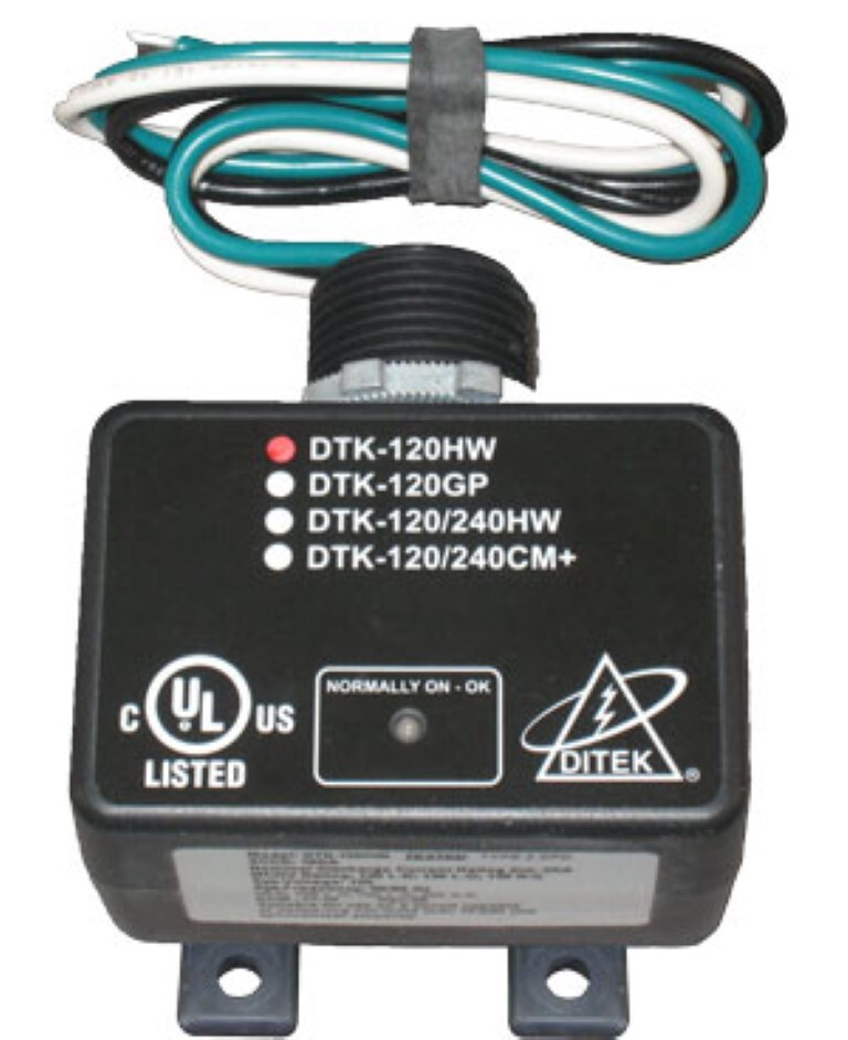 Ditek DTK-120HW 120V Voltage Surge Protector Single Phase