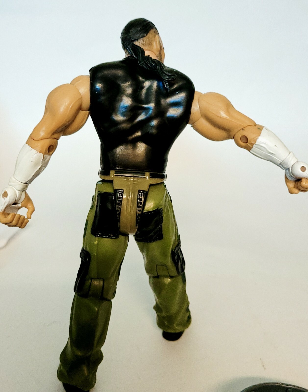 Matt Hardy Wrestling Action Figure Camo Pants Black T-shirt Articulated ...