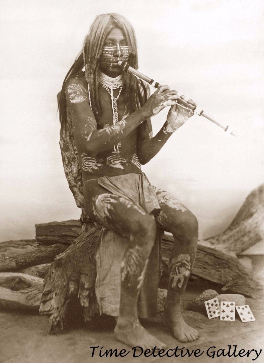 Native American Flute Player