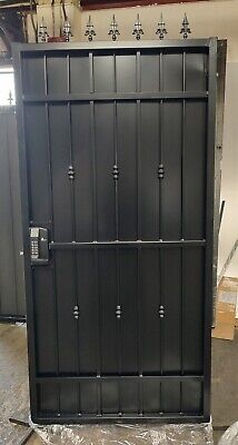 Beautiful Sheeted Gate, Gate, Pedestrian Gate, Metal Door, Gate, | eBay UK