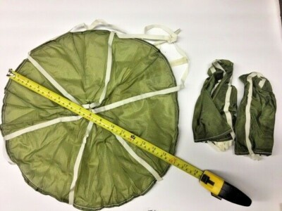 3 - 17" ROCKET RECOVERY PARACHUTE MODEL AIRPLANES -USE FOR A DROGUE ...