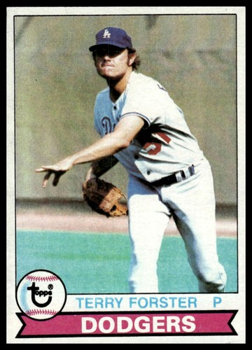 1979 Topps #23 Terry Forster Los Angeles Dodgers Baseball Card | eBay