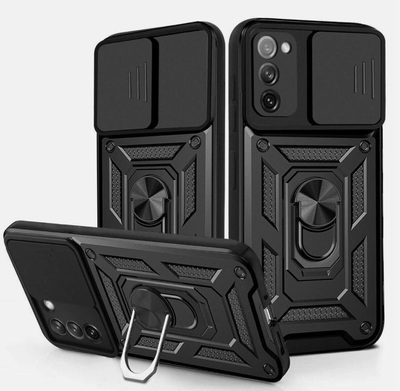 Armor Camera Cover Phone Case For Samsung S25 S21 S22 S24 S20 S23 FE ...