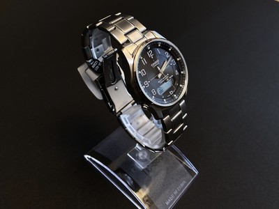 CASIO LINEAGE Series Tough Solar Atomic Radio Watch Stainless Steel ...