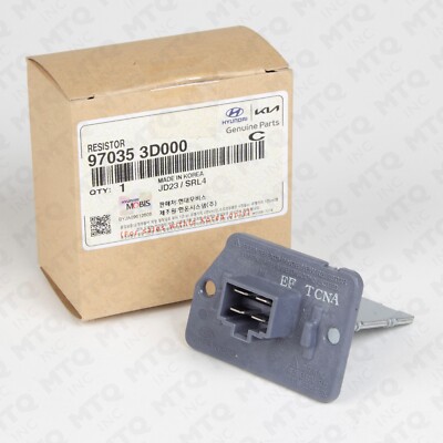 97035-3D000 Genuine HVAC Blower Motor Resistor compatible with Hyundai ...