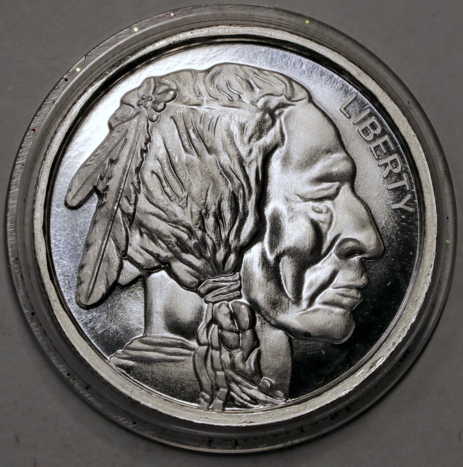 Liberty One Troy OZ .999 Silver . In Head.Coin in key#219 | eBay