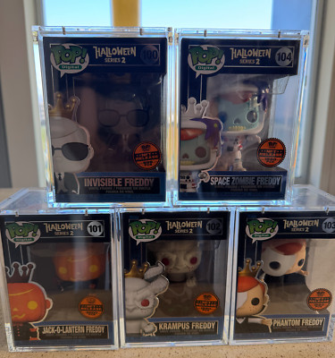 Funko Pop Digital Halloween Series 2 Set with GRAIL Invisible Freddy | eBay
