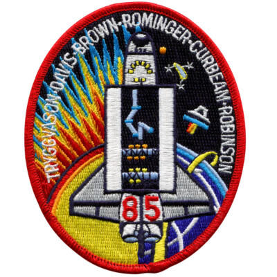 STS-85 NASA Shuttle Mission Flight Astronaut Crew Space Patch | eBay