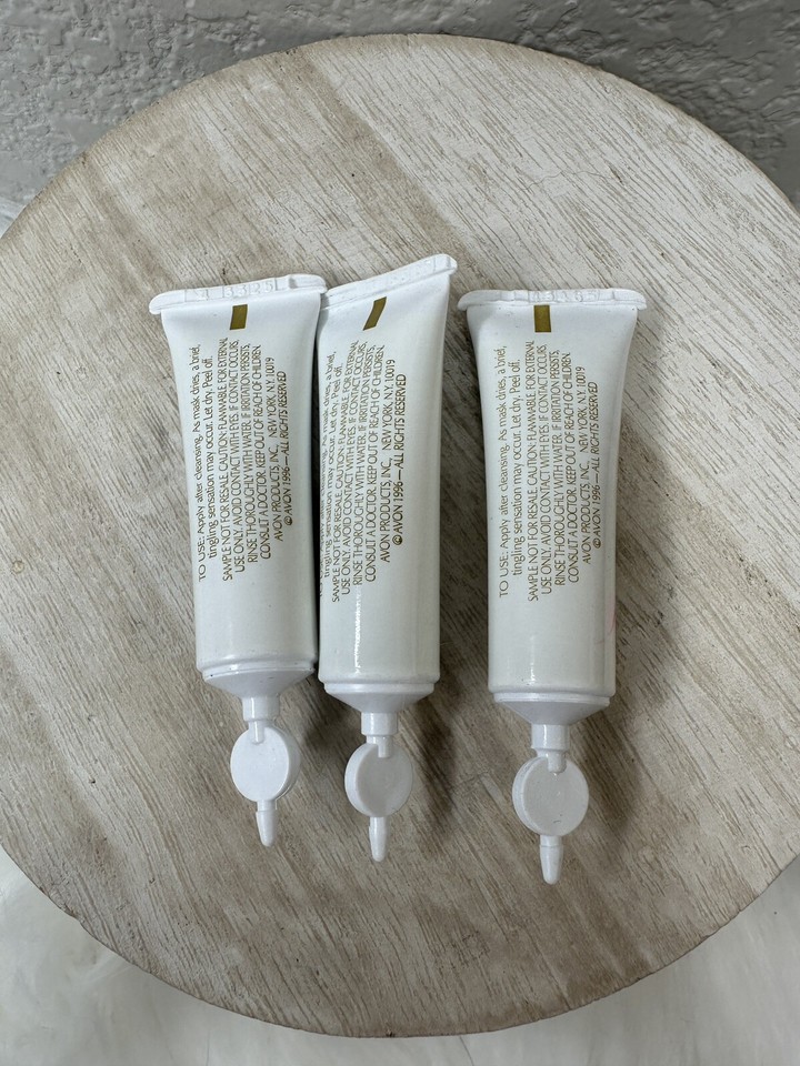 AVON ANEW ALPHA PEEL-OFF FACIAL MASK .17 X3 DISCONTINUED**NIB**1996. | eBay