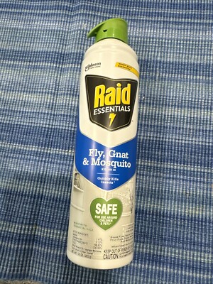 Raid Essentials Fly, Gnat & Mosquito Killer Aerosol Spray Child & PET ...