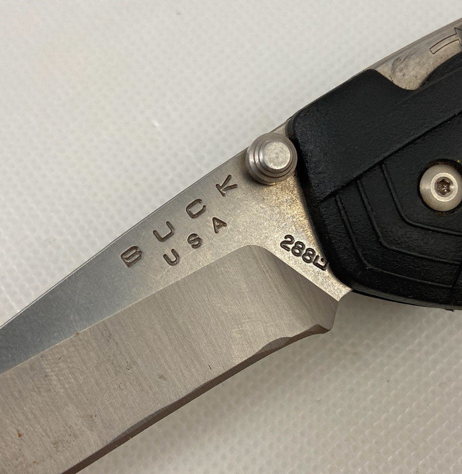 🌟Buck USA 288 QuickFire Assisted Open EDC Pocket Knife, Made In USA ...