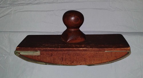 Vintage Mid-Century Modern Solid Wood Rocking Ink Blotter 5x2.5x2" | eBay