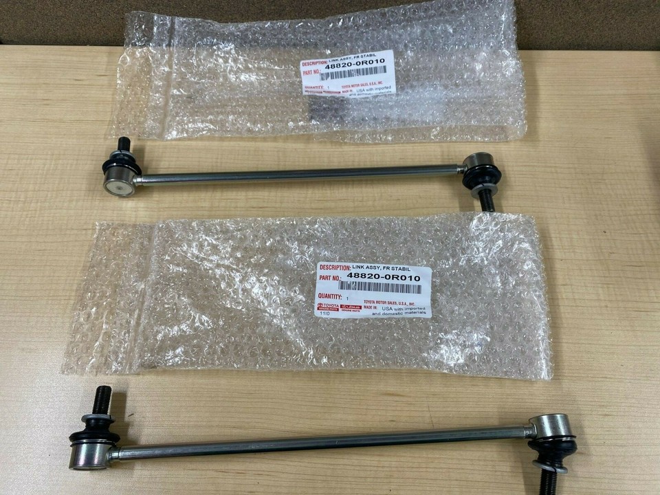 2009-2018 TOYOTA RAV4 GENUINE OEM FRONT STABILIZER SWAY BAR LINKS ...