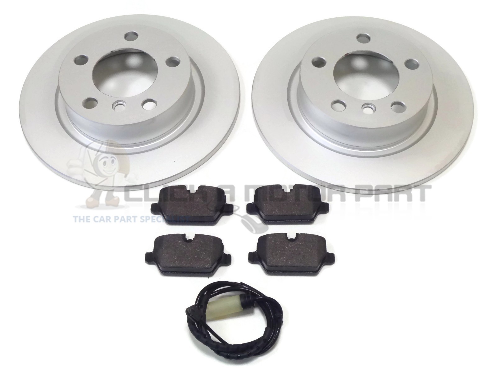 MINI R61 PACEMAN 1.6 2.0 2010-2017 REAR 2 BRAKE DISCS AND PADS & WEAR ...
