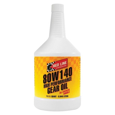 Red line 80W140 Heavy Duty Manual Transmission Gear/Gearbox Oil 0.946 ...