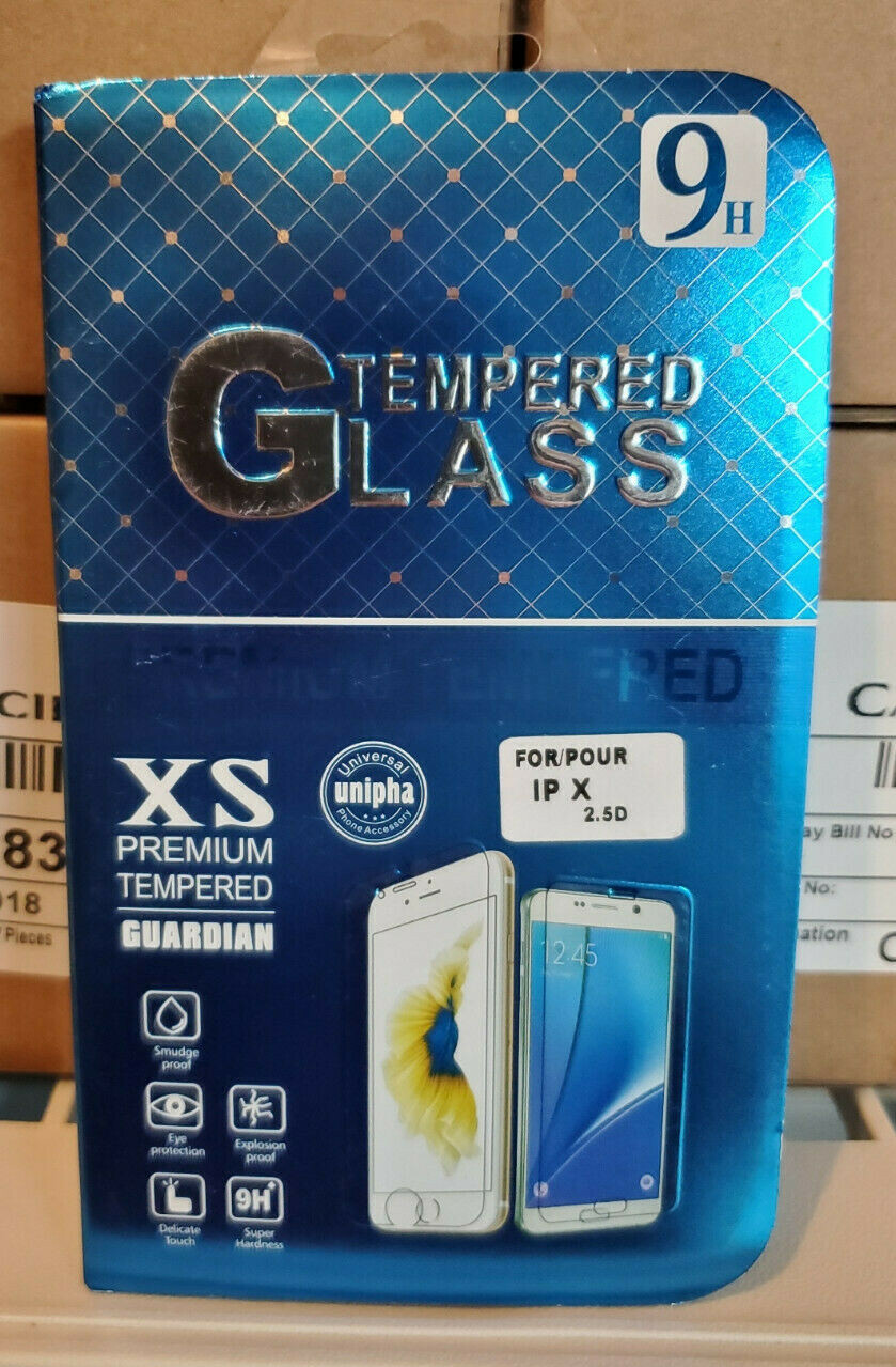 Unipha Tempered Glass Screen Protector for iPhone X / Xs / 11 Pro | eBay