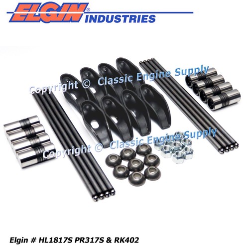 Push-Rod Lifter & Rocker Arm Set Fits Some Chevy & MerCruiser 2.5L 153 ...