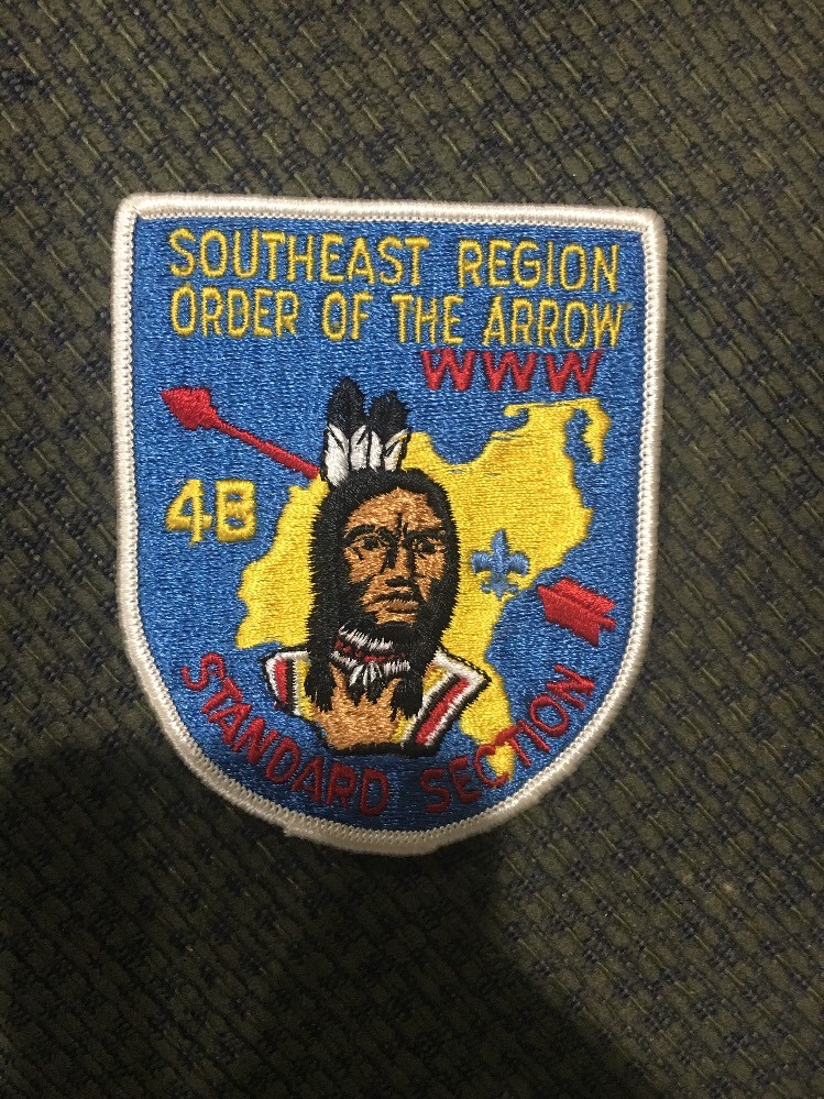 Mint Older OA Patch Section 4B Standard Section Southeast Region | eBay