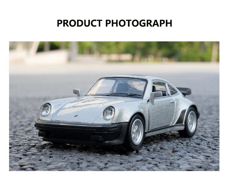 Porsche 911 1978 1:36 Diecast Alloy Car Toy Model with Pull-Back Action ...