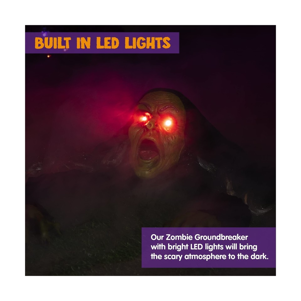 JOYIN Halloween Decoration Outdoor Zombie Groundbreaker, Halloween ...