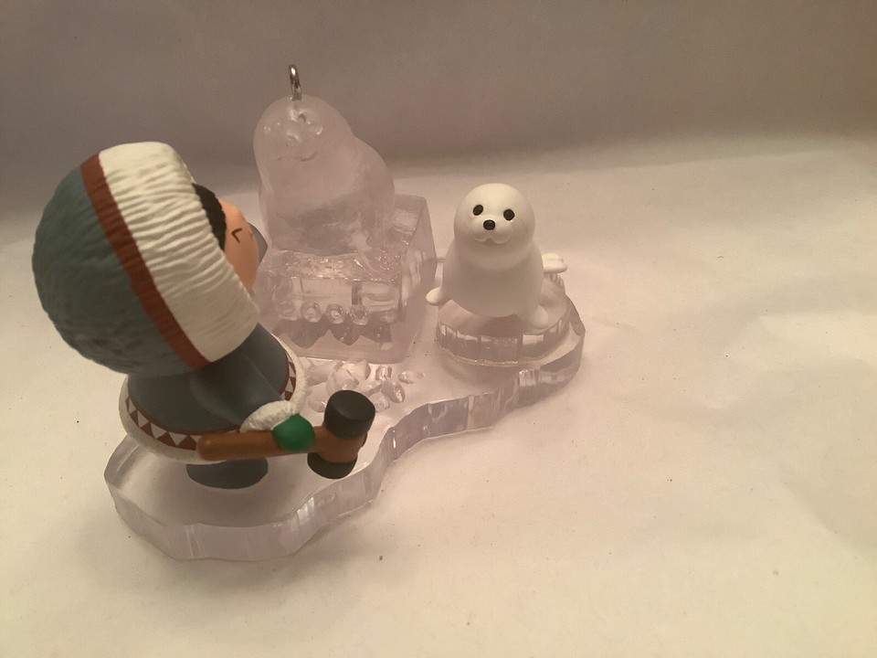 2000 Hallmark Frosty Friends Eskimo Christmas Ornament with BOX #21 in ...