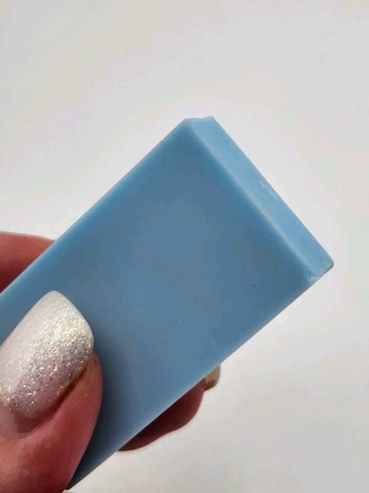 Vintage 1976 Hello Kitty Sanrio Blue Eraser Red Case Made in Japan READ ...