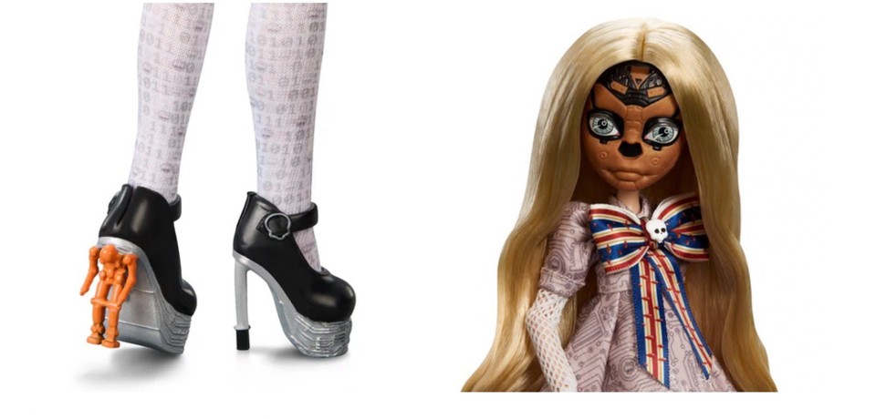 Mattel Creations Monster High M3GAN Megan Doll SKULLECTOR Brand New In ...