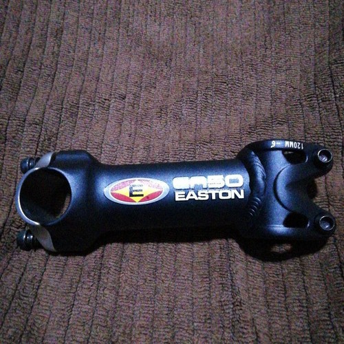 Easton EA50 Stem 120mm 6° 25.4mm Clamp - Adjustable Bicycle Component | eBay