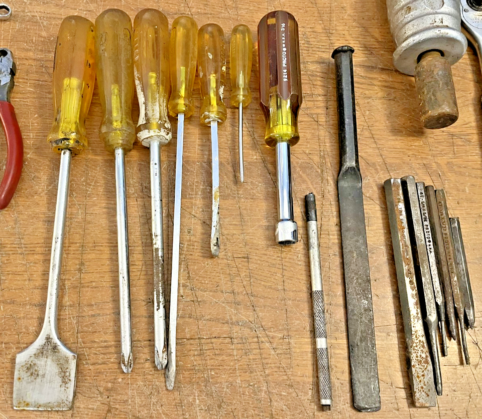 Large Lot of (109) PROTO U.S.A. Tools - Ratchets, Sockets, Wrenches ...