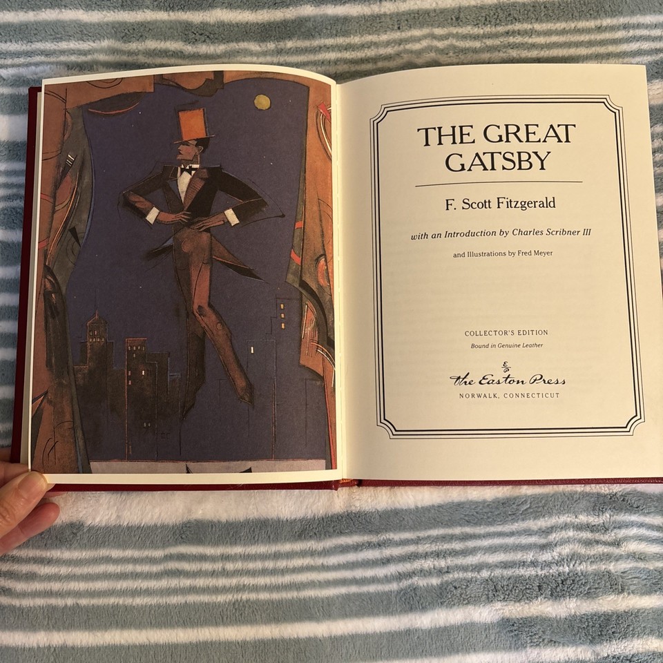 The Great Gatsby by F. Scott Fitzgerald ~ The Easton Press Collector's ...