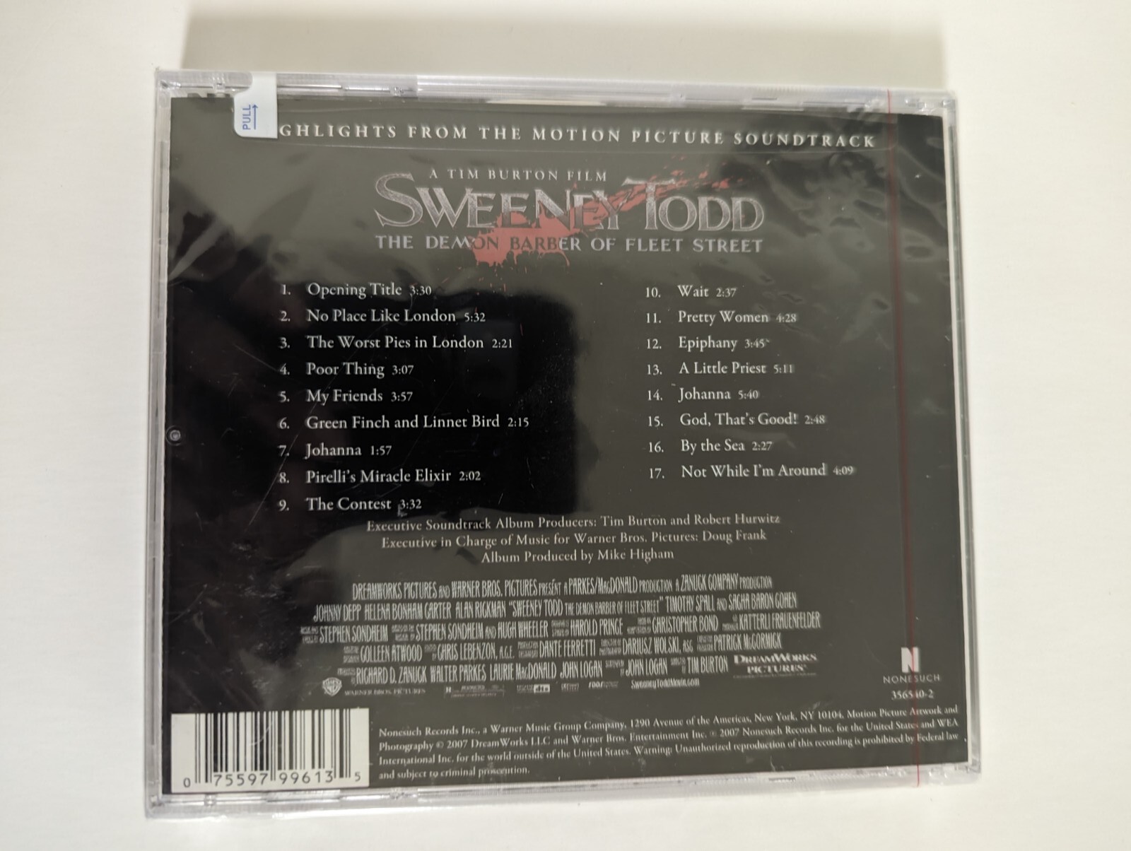 Sweeney Todd: The Demon Barber of Fleet Street (Original Soundtrack) by ...