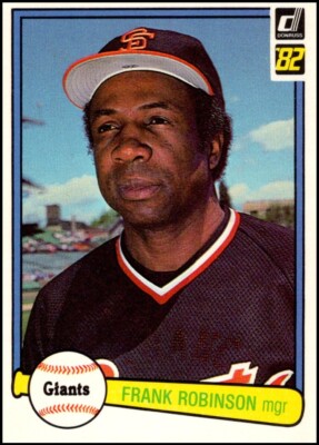 1982 Donruss #424 Frank Robinson MG | eBay