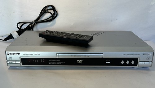 Panasonic DVD-S25 DVD/CD Player Progressive Scan With Remote-Both ...