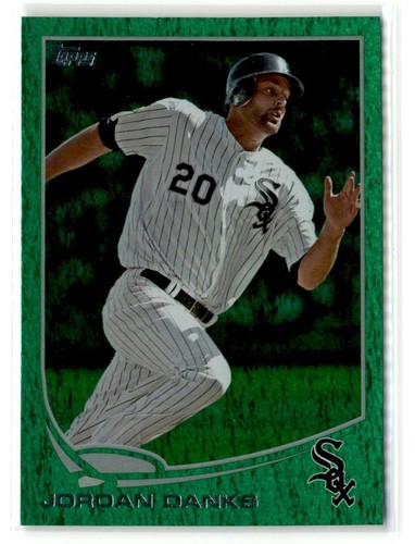 Jordan Danks Chicago White Sox 2013 Topps Emerald Foil #580 | eBay