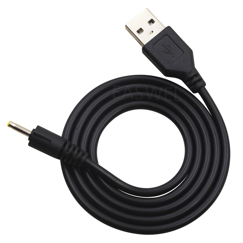 USB DC Charger Cable Cord Lead For Visual Land Prestige 7G ME-107-G ...
