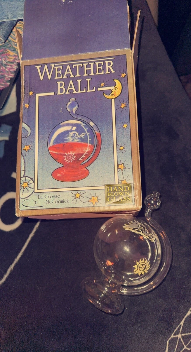 Glass Weather Barometer