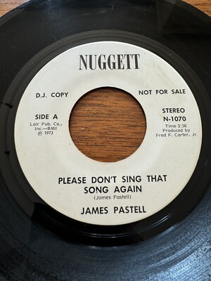 James Pastell Please Don't Sing That Song Again 45 7” Two Pennys & A ...