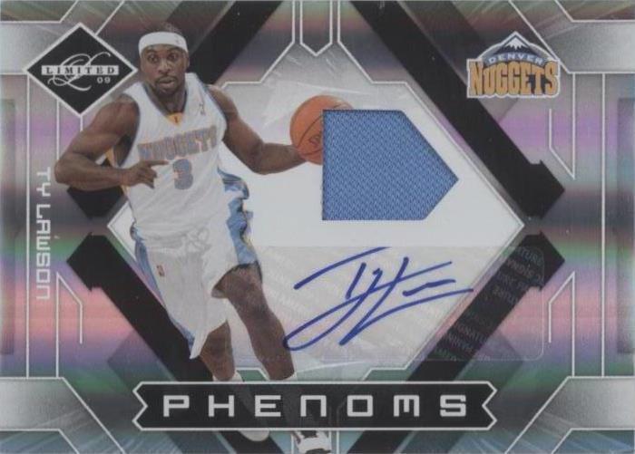 2009-10 Panini Limited - Phenoms Ty Lawson #166 /299 (AU, MEM, RC) for ...