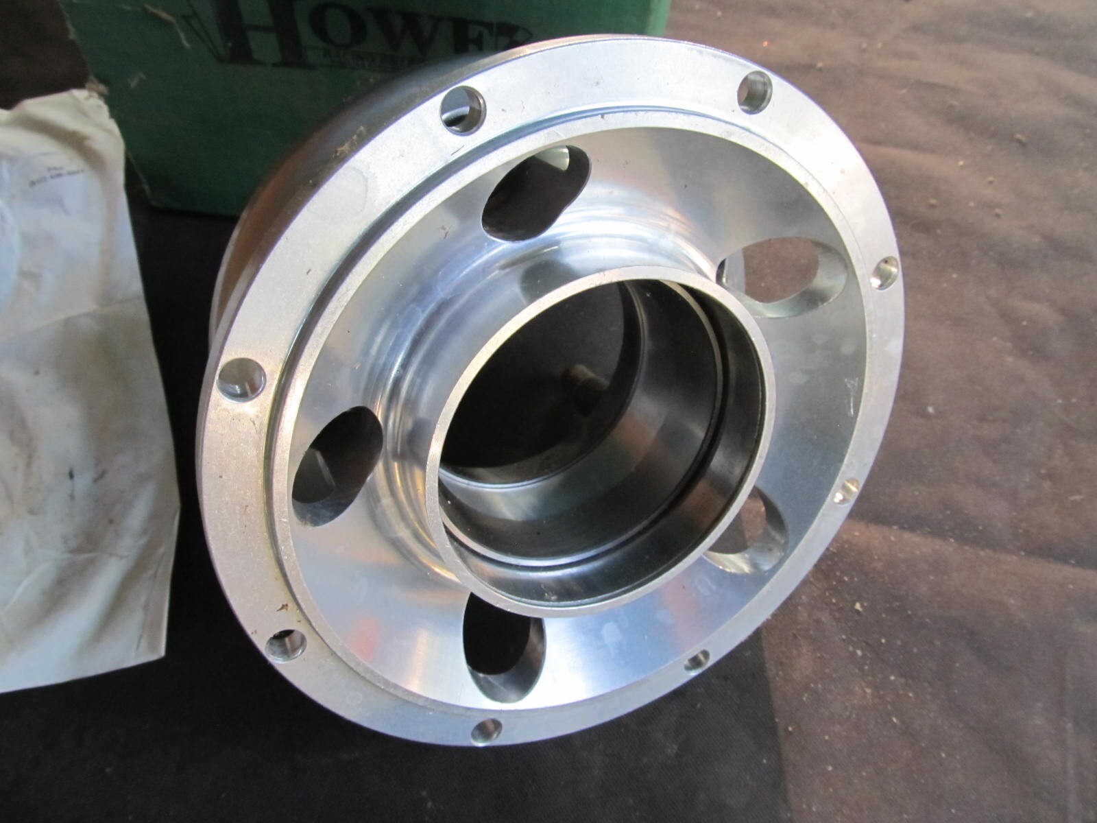 NOS Howe Front? Rear? Wheel Hub - 5x5 Aluminum 8-Bolt; | eBay