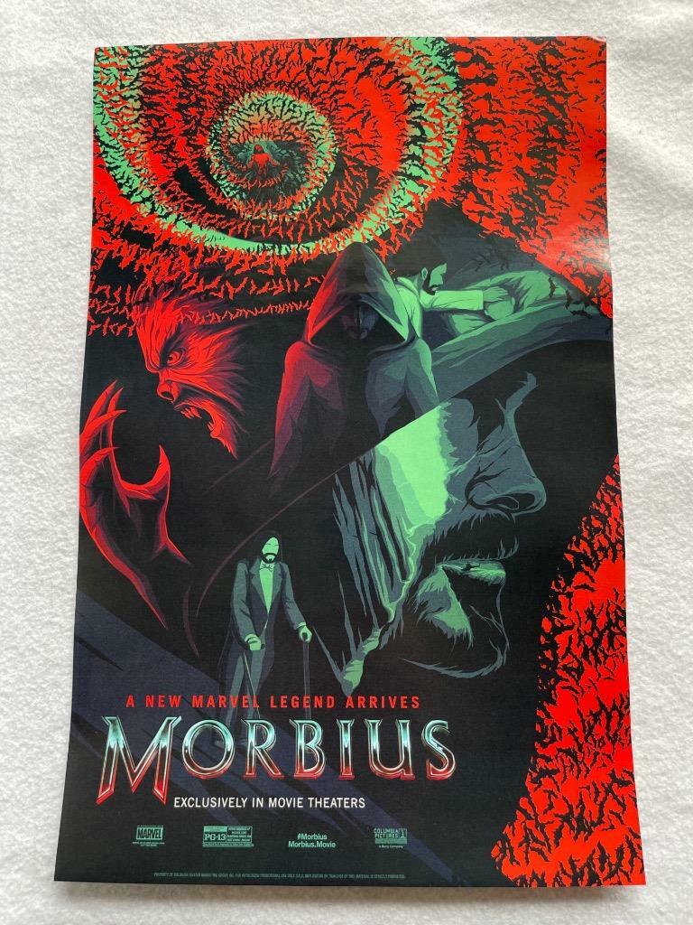 Jared Leto Movie Covers MORBIUS, IMAX Poster, Jared Leto As Dr.