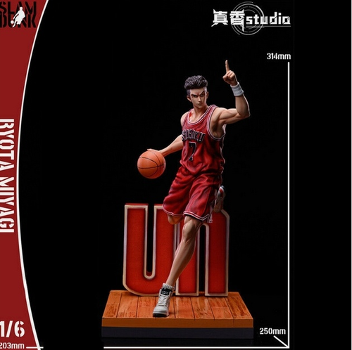 SLAM DUNK Ryota Miyagi Resin Model 1/6 Scale ZX Studio In Stock H31cm ...