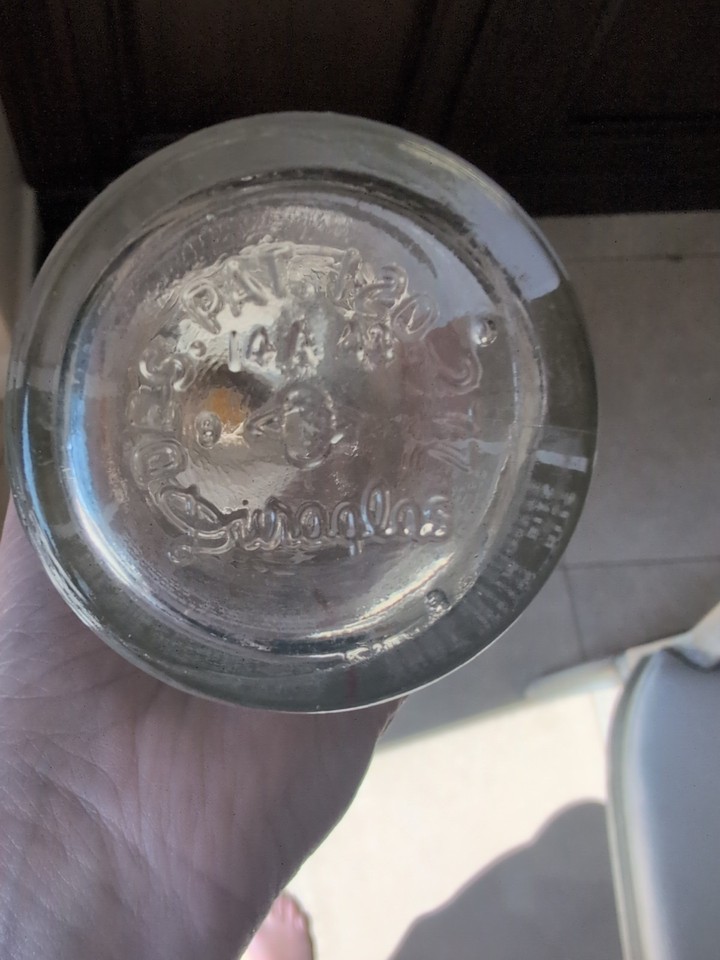 Mint Double Dot Pepsi Fountain Syrup Bottle With Bakelite Pourer Spout ...