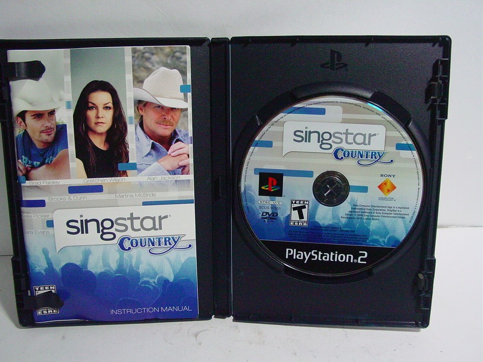 PlayStation2 : SingStar Country Stand Alone VideoGames 711719765127| eBay