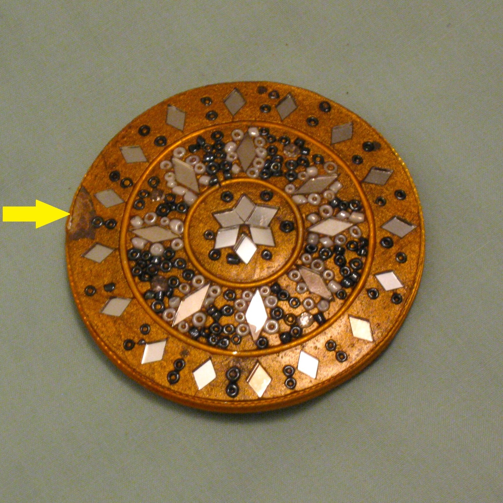 Rajasthani Sparkling Pocket Mirrors, Set of 7 Sudha Style India | eBay