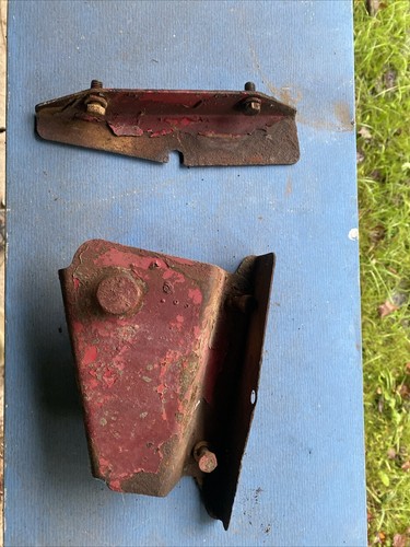 International 240 Utility IH Tractor Battery Box Frame Mounts Shield ...