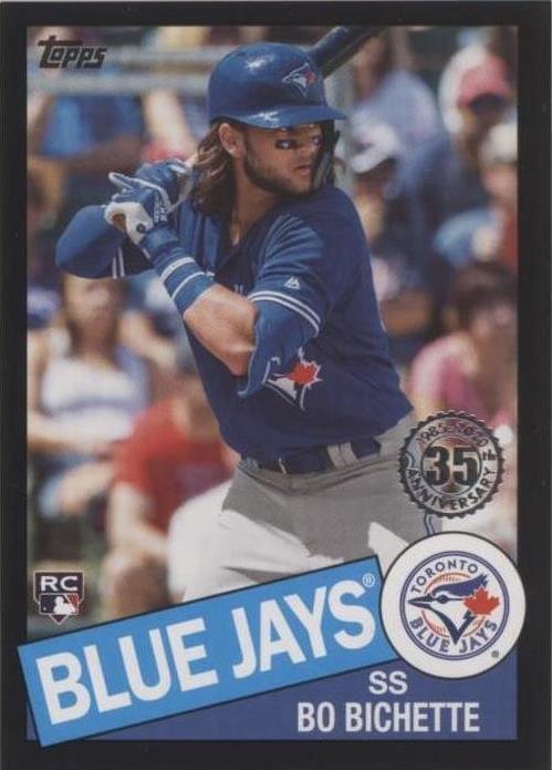 2020 Topps - 1985 Topps Baseball Bo Bichette #85-97 Black /299 (RC) for ...
