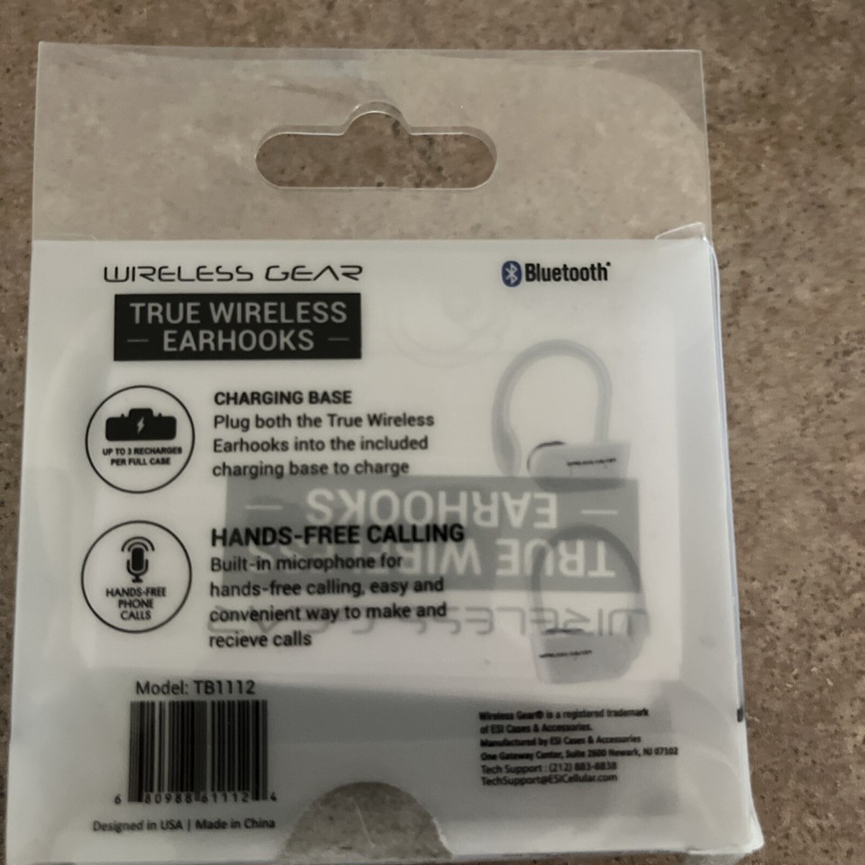 Wireless Gear( true wireless ear hooks) | eBay