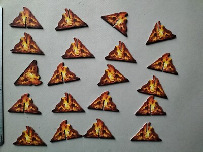 10 x FIRE TOKENS /DES /TIME OF LEGENDS JOAN OF ARC M148 | eBay