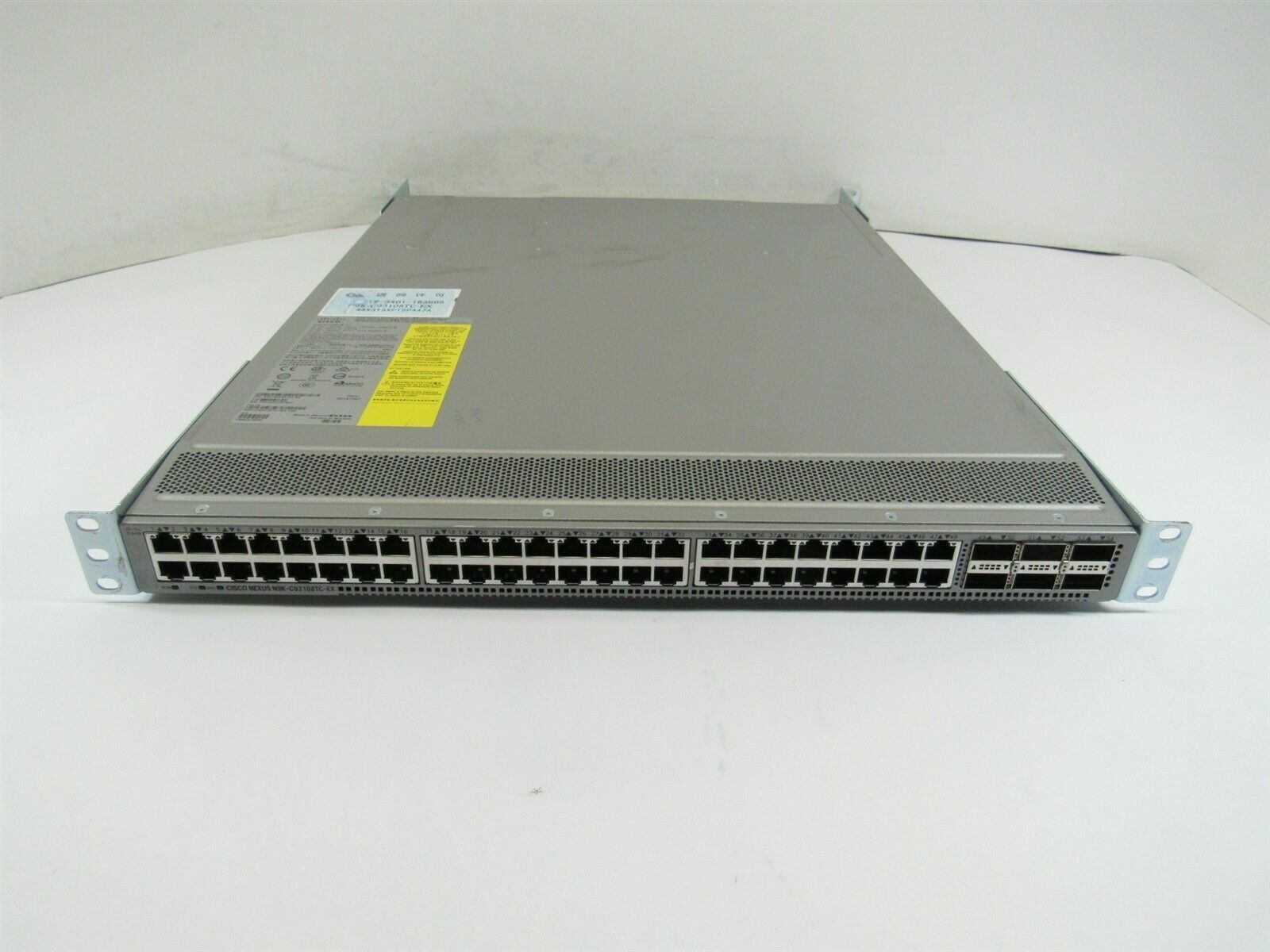 Cisco Nexus N9K-C93108TC-EX 48 Port Switch - Same Day Shipping | eBay