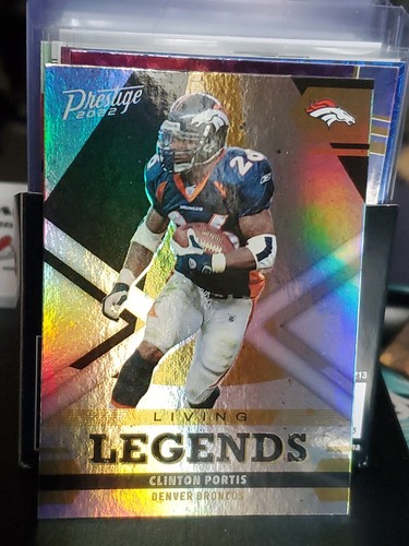 2022 PRESTIGE NFL INSERT "LIVING LEGENDS " CLINTON PORTIS BRONCOS LL-29 ...